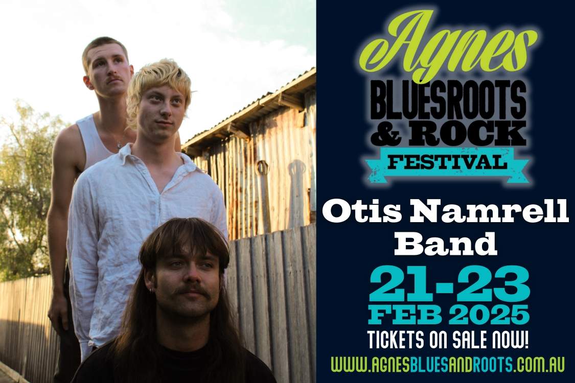 OTIS NAMRELL SET TO IGNITE #AGNESBLUESFEST IN 2025!