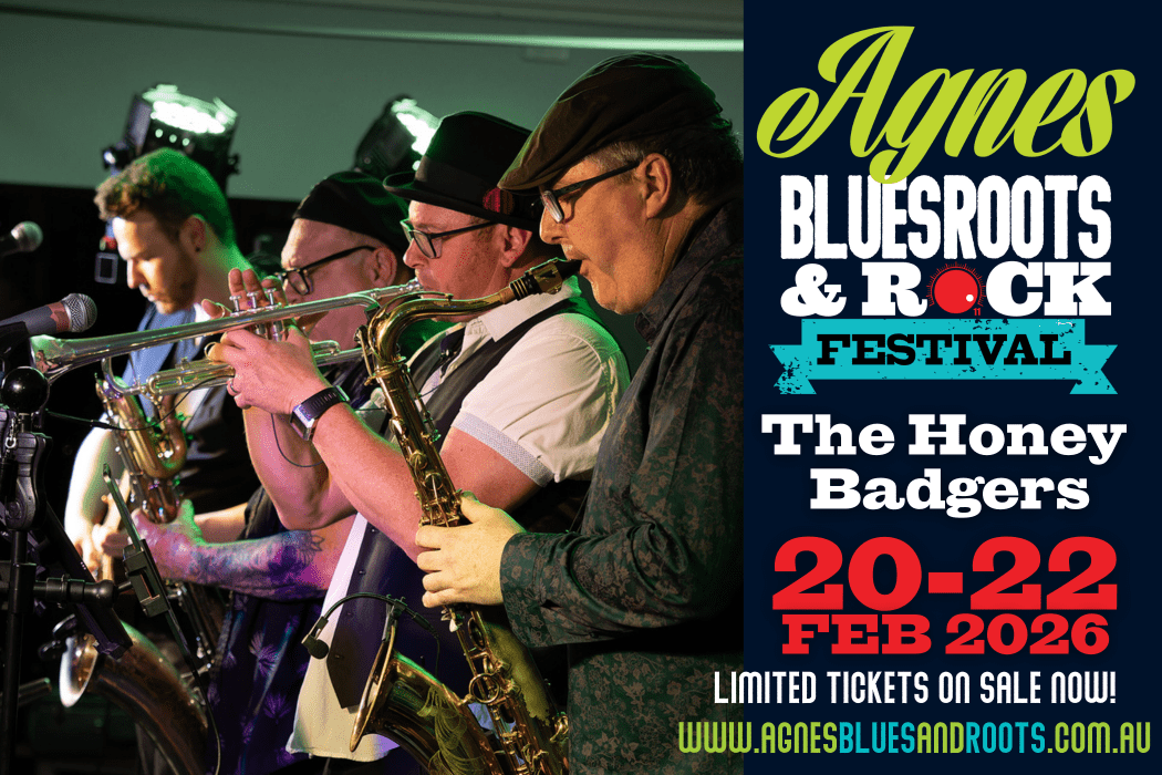 BLUES WITH HORNS: THE HONEY BADGERS HIT HARD AT #AGNESBLUESFEST 2026